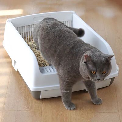 Automatic Cat Litter Box Splash-proof Drawer Type Enclosed D