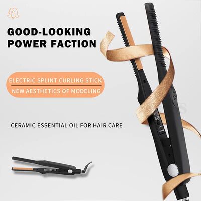 2-In-1 Professional Electric Mini Portable Straightener And