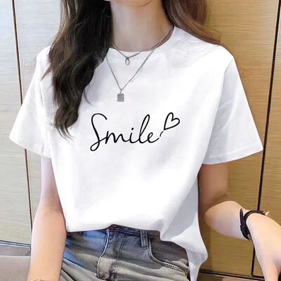 tshirt women top short sleeve t shirts New Korean t shirt fo