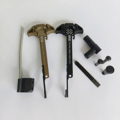 n4金属蝴蝶拉机柄电动玩具枪件