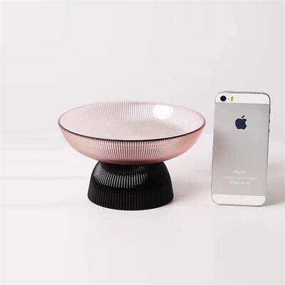 Summers Qing-in-Ins cape bowl with multi-colour glass fruit