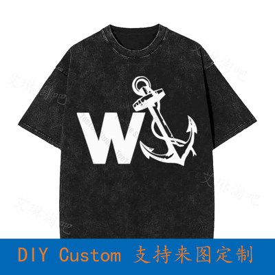 Wanker Funny Anchor Rude Comedy Vintage Oversized T-Shirt UZ