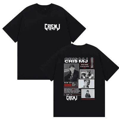 Rapper Cris MJ Album 2026 Graphic T Shirt Men's Retro Fashio