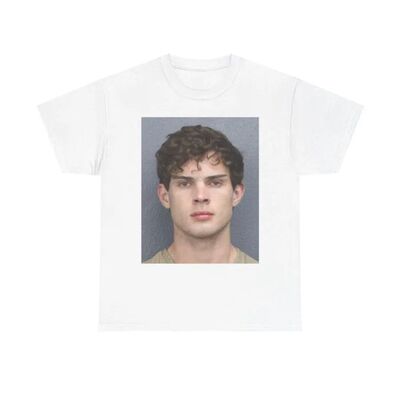 Clavicular Mugshot T-shirt For Men Women 100% Cotton T Shirt