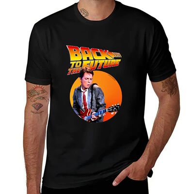 Marty McFly B. Good T-Shirt Casual Everyday Short Sleeve T-S