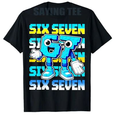SIX Seven 67 Italian Brainrot Meme Gifts for Boys Fashion T-