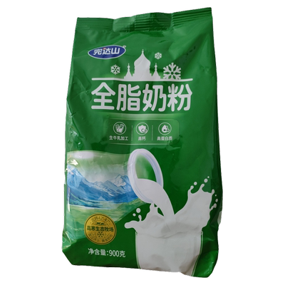 25年5月产 900克装完达山全脂奶粉 生牛乳加工 高钙 高蛋白质
