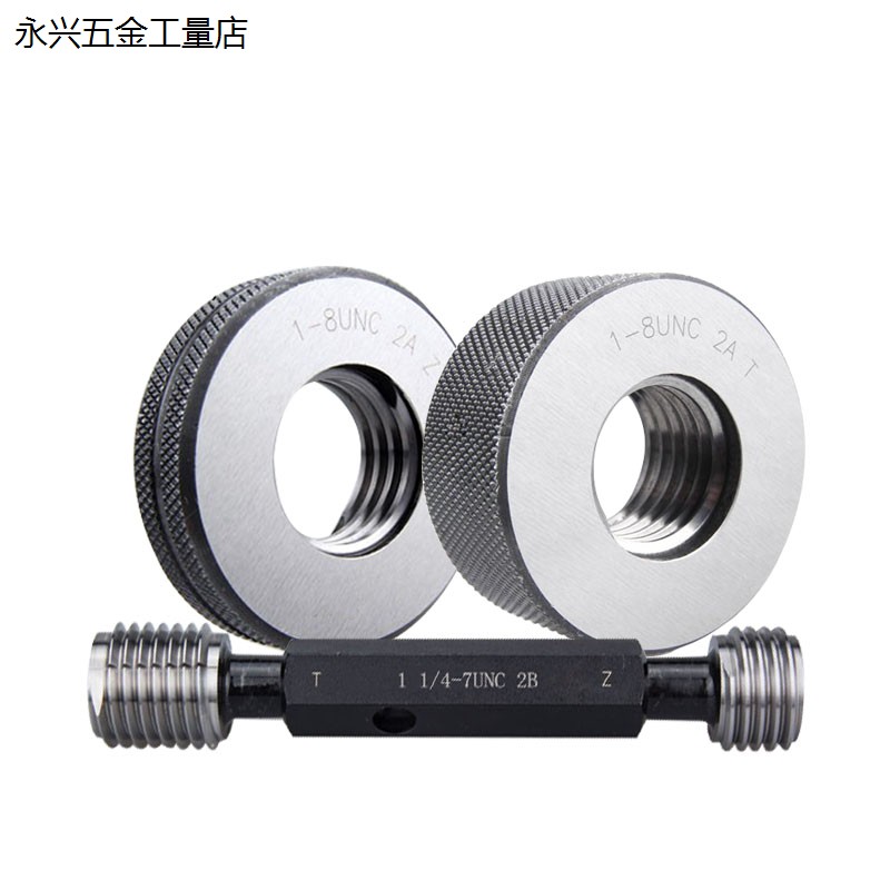 American螺纹环规塞规量规1寸 1-1/16 1-1/8 1-3/16 1-5/16 LH 2