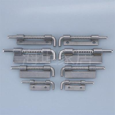 CL225-1弹簧插销 HL035-1-2-3铁皮柜铰链 配套上下门轴