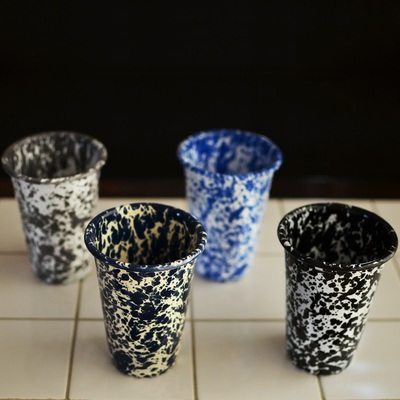 代购crowcanyon珐琅杯斑点