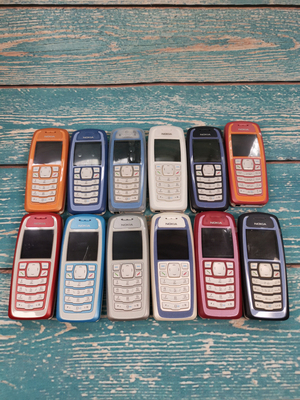 诺基亚 3100 罕见银灰 奶白 香橙 暗红 全白 经典古董手机 实拍