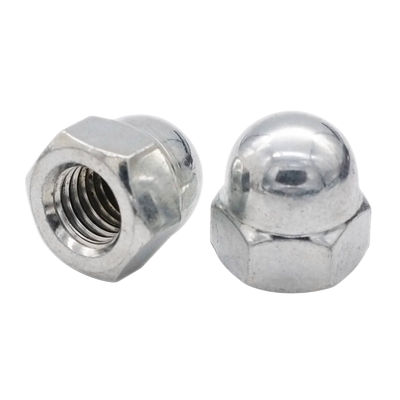 cz五金4级白锌盖型螺母