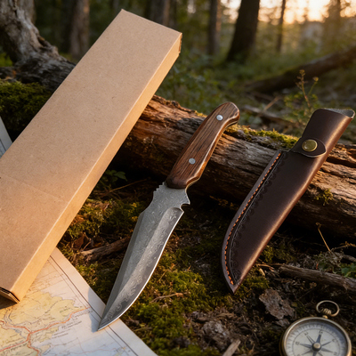 多功能露营烧烤手把肉水果刀