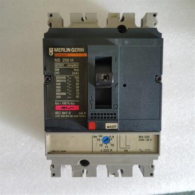 电动机保护断路器NS100 NS160 NS250N/H MA100 150 220A