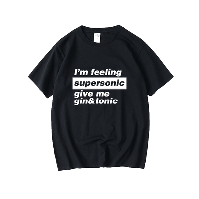 oasis绿洲乐队supersonic英伦摇滚烂烂LiamT恤短袖时尚衣服女男圆