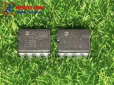 AD736AQ进口现货，低成本，低功耗，真RMS至DC转换器集成电路IC