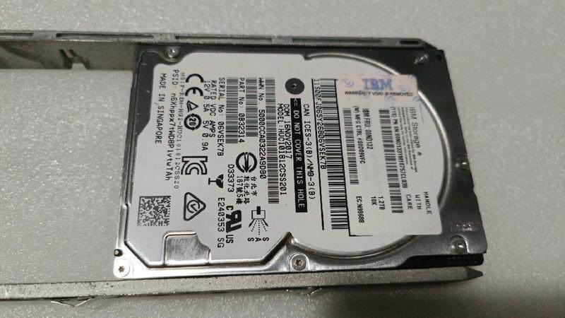 IBM 00ND133 00ND132 DS8870 1.2TB 10K 2.5 SAS SED盘议价_虎窝淘