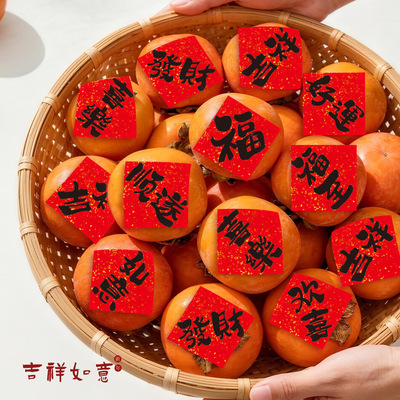 新春过年春节贴纸场景氛围布置2026新款福字贴纸马年新年创意装饰