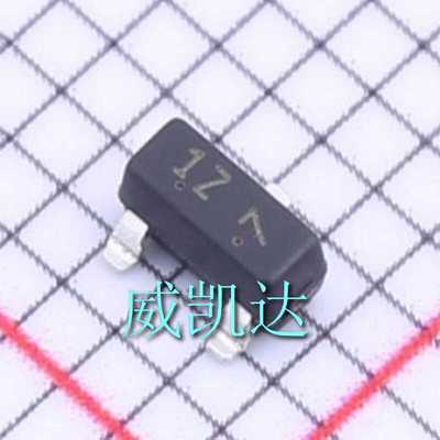 LRC(乐山无线电) 厂家型号： LMBT6517LT1G 1Z 贴片三极管1Z