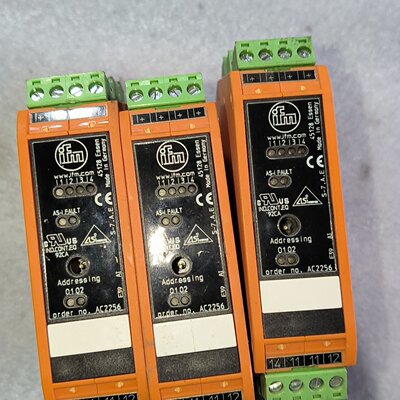 议价3个德国IFM易福门继电器AC2256,实物拍摄，功能包好，