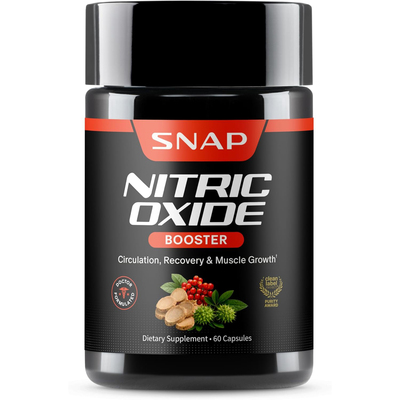 美国洛杉矶直邮Snap Supplements硝酸甘油补充剂能量心脏健康肌肉