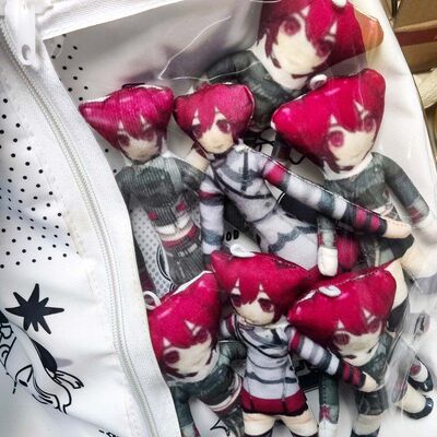 重音Teto老鼠干Q萌乳鼠干痛包层装饰包包挂件玩偶公仔萌物小娃娃