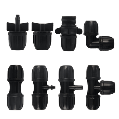 8/12mm配件锁扣三通花园家用喷头