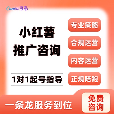 小红薯笔记推广运营定制陪跑