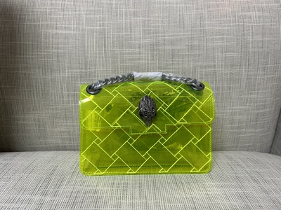 特价纯原英国品牌Kurt geiger鹰头果冻包单肩斜挎链条包小方包