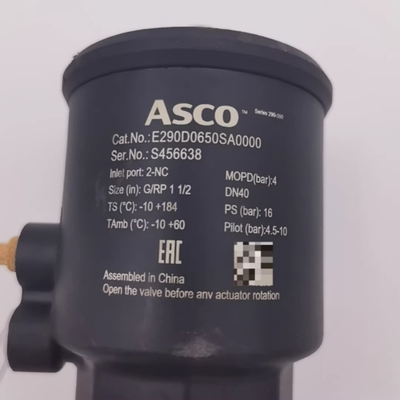 ASCO角座阀E290D3650SA0000