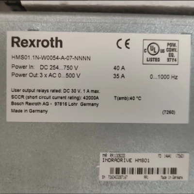 力士乐 IndraDrive 驱动器HMS01.1N-W0054-A-07-NNNN