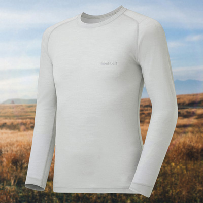 montbell户外运动轻薄款男款内衣