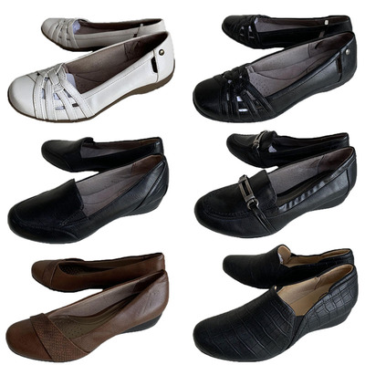 2025年春季平底浅口圆头低跟单鞋