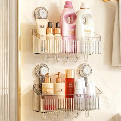 Suction Cup Storage Rack for Kitchen, Bathroom, and Toilet -