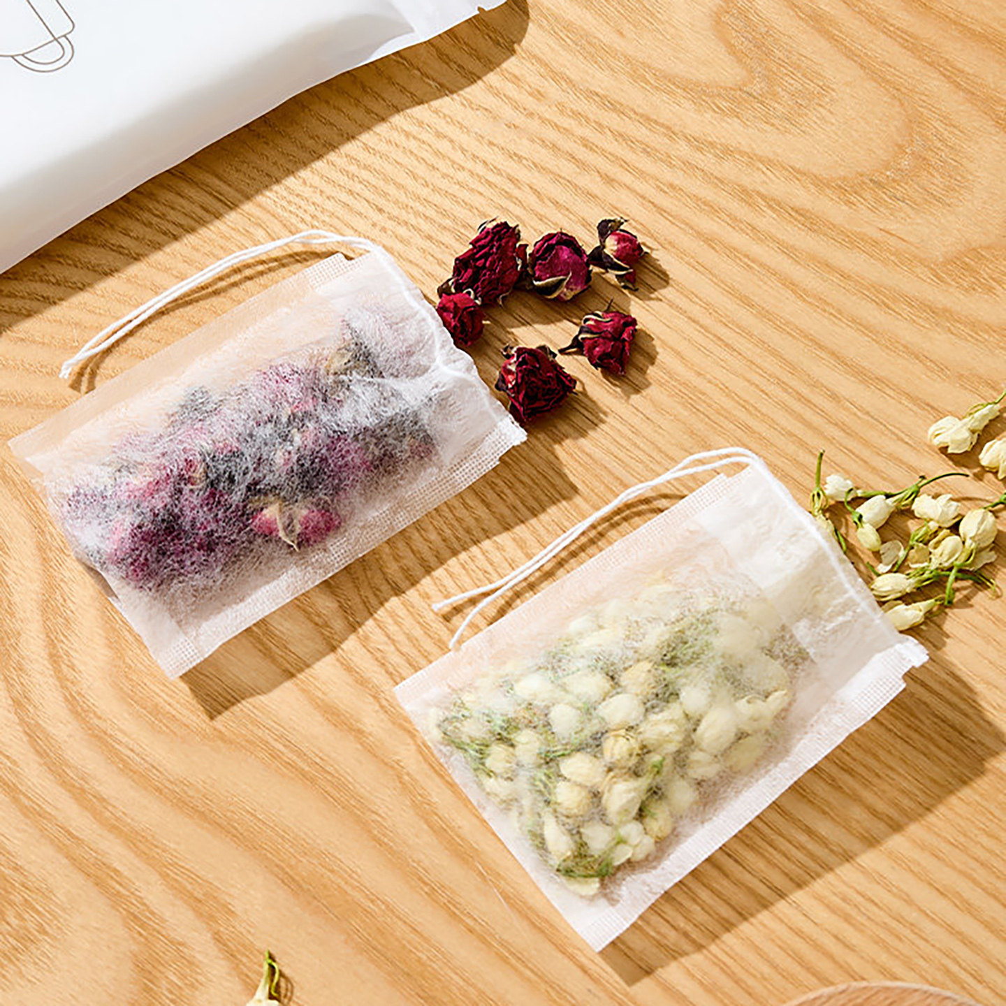 玉米纤维茶包袋一次性茶叶包食品级泡茶袋网滤装中药调料过滤袋子