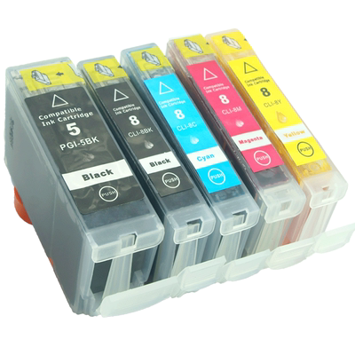 Won适用佳能iix4000墨水盒P4200墨盒x5000 IP4500 MP500打印机5BK