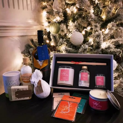 英国Isle of Skye藤条香薰蜡烛礼盒3件套盒家居香氛伴手礼