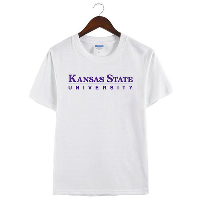 新款堪萨斯州立Kansas State University纪念衫圆领短袖半袖T恤衣