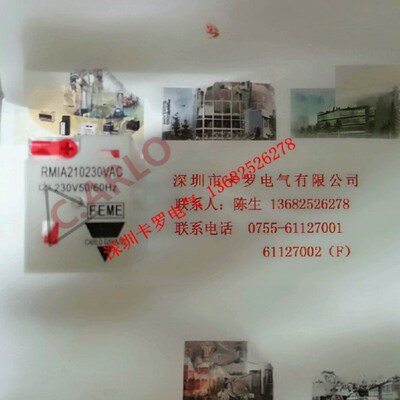 RMIA210230VAC假冒必究热卖瑞士佳乐二开二闭交流小型中间继电器