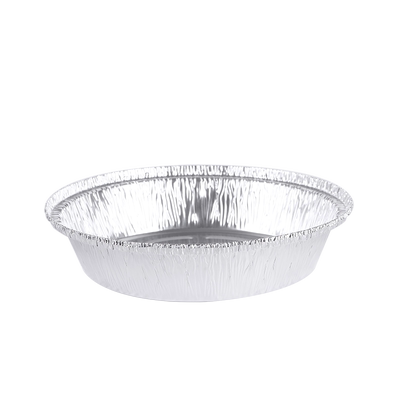 182/720ML七寸盘锡纸盒烧烤圆形盘家商专用生蚝一次性打包铝箔餐