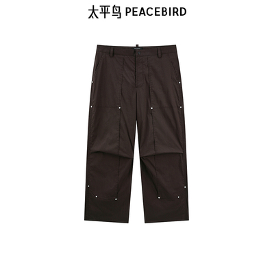 太平鸟男装工装休闲裤时尚长裤B2GBE3Z13