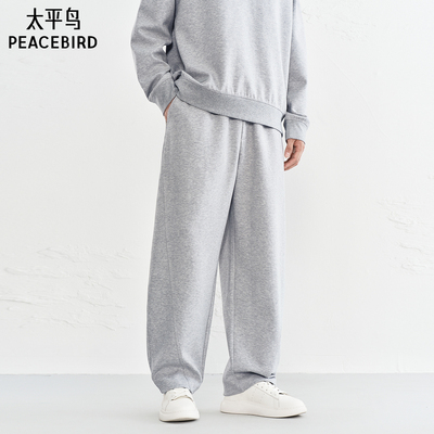 【商场同款】太平鸟男装直筒休闲裤冬新款宽松潮流卫裤B1GMF440G