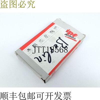 IPF 电子 IC 18 01 26 传感器 ind for M18x1 未使用 & OVP