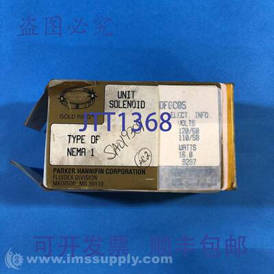 原装供应Parker DFGC05 电磁，120 VAC，60 HZ FNOB