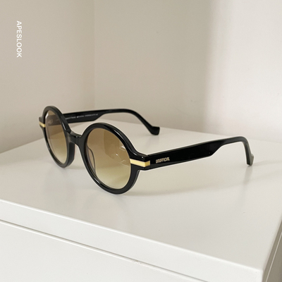 Fortnite x Unofficial 法式联名复古摩登猫眼圆形手工板材墨镜