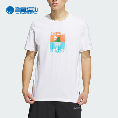 阿迪达斯男子运动T恤IS0271