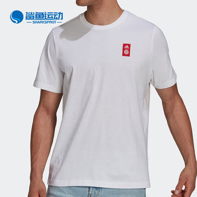 阿迪达斯男子运动T恤GR0705