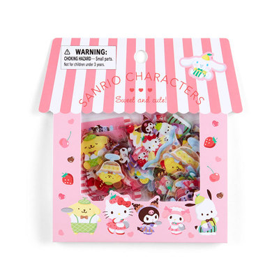 日本Sanrio正品Characters Mix 袋裝貼紙(Parfait)