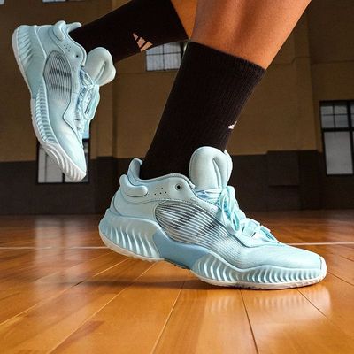 Adidas阿迪达斯PRO VENTILATE LOW男子低帮运动实战篮球鞋 JH5839
