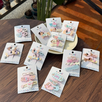 亚克力圆珠蝴蝶结星星狗狗花朵